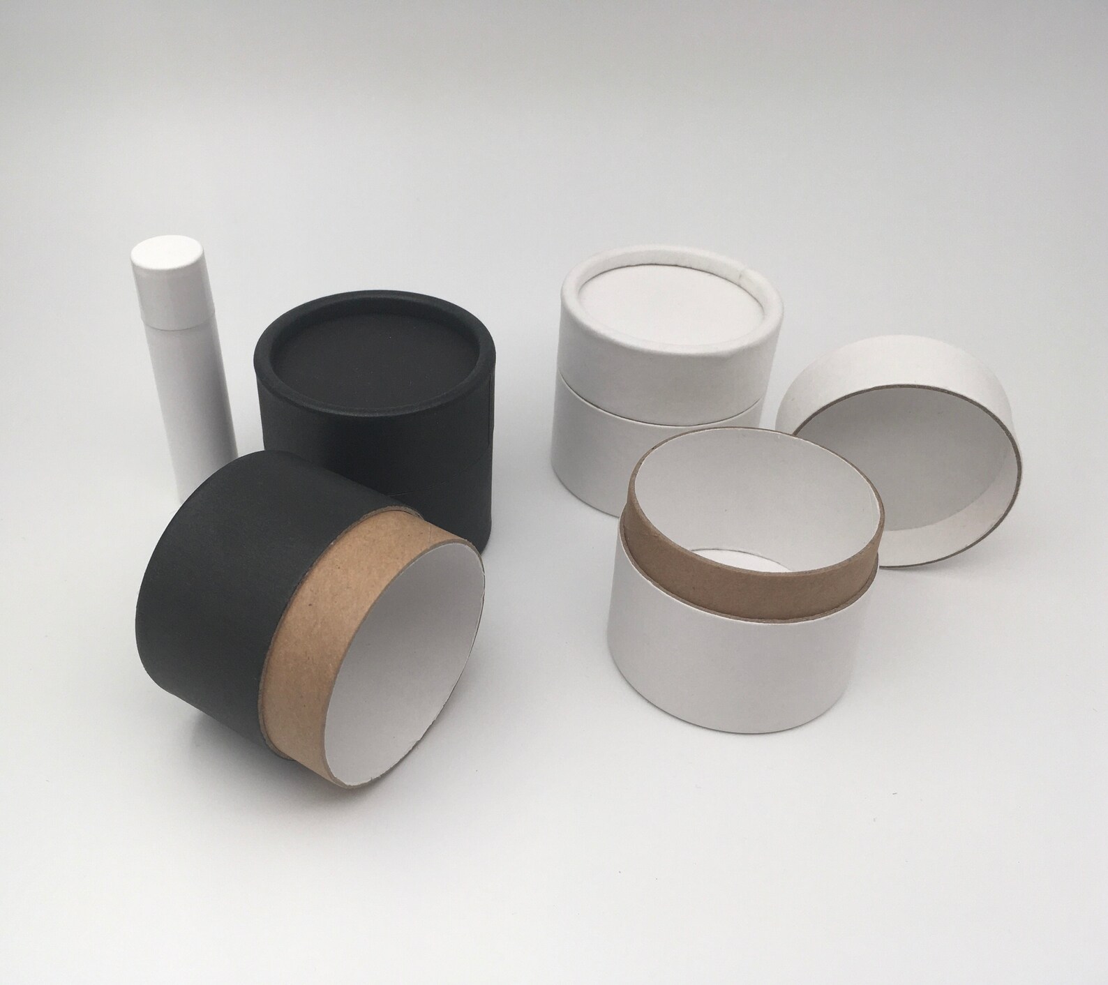 100 Eco Jars 2oz 60g Kraft Paper Cosmetics Containers 2 | Etsy Canada