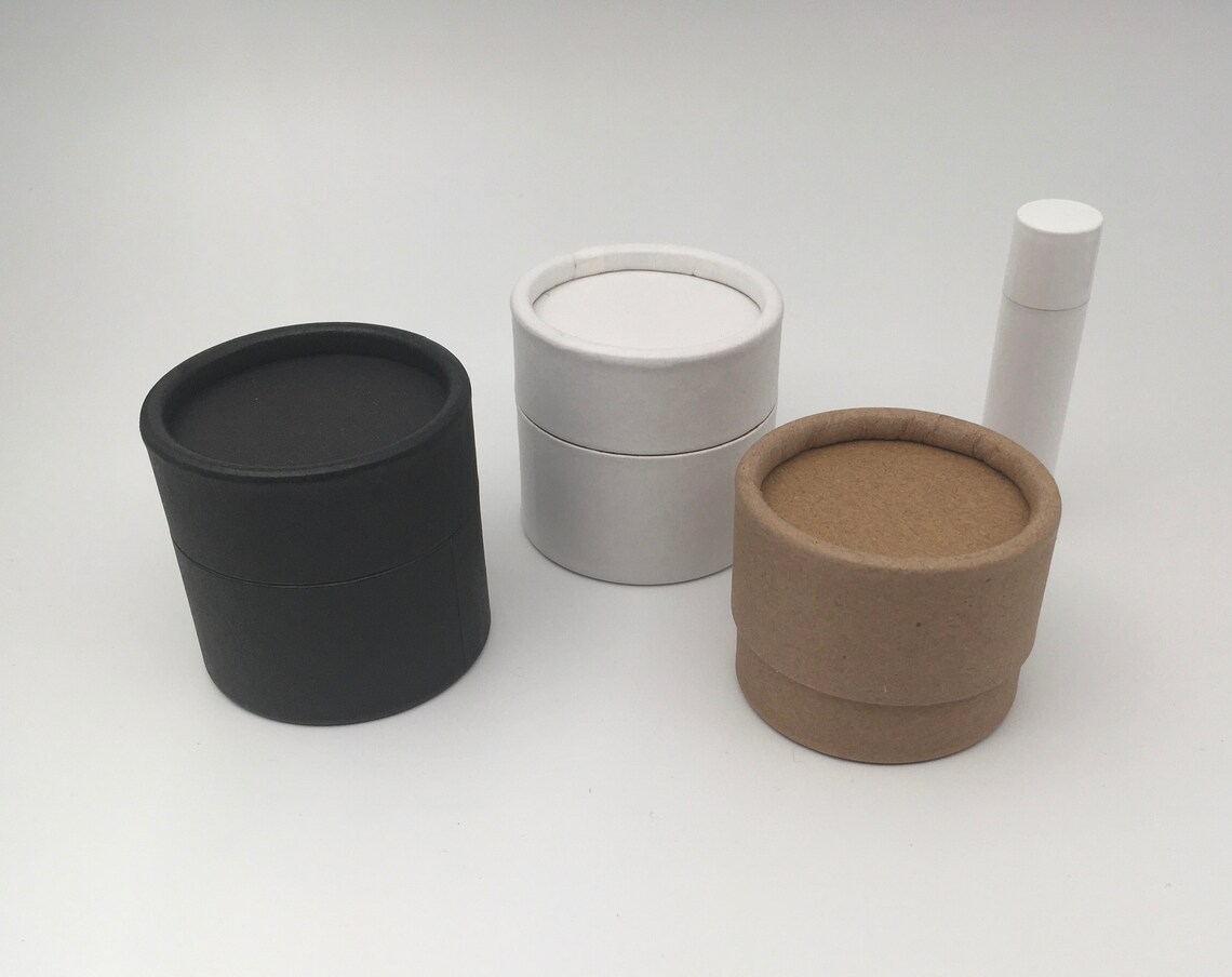 100 Eco Jars 2oz 60g Kraft Paper Cosmetics Containers 2 | Etsy Canada