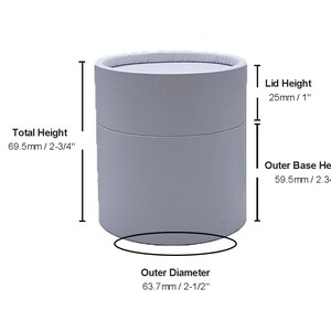 12 Eco Friendly Jars 5 Oz / 140g, Cosmetic Packaging for Face Cream or ...