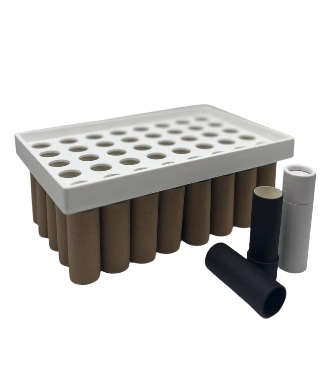 Paper Tube Filling Tray Reusable 3D Printed Bioplastic Top Fill Bulk ...