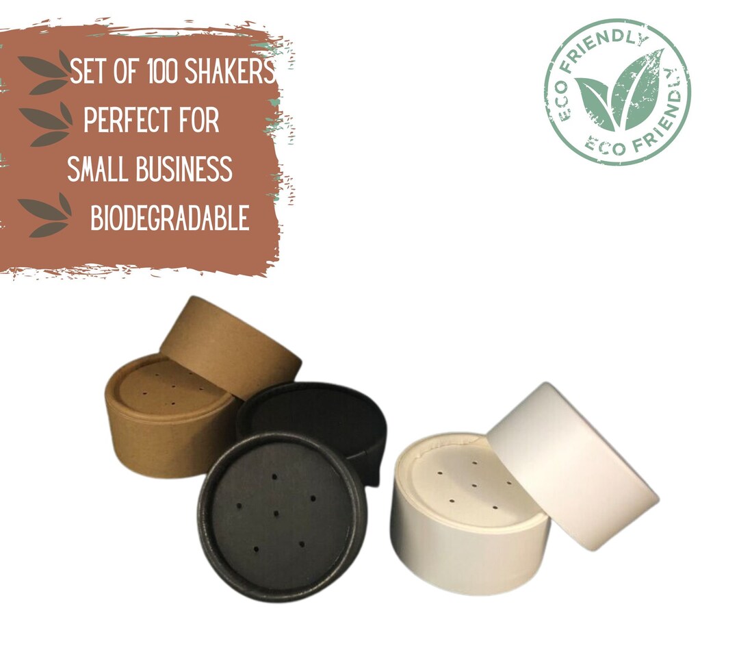 100 Wholesale Powder Jars With Sifter 1oz 30g - Small Jars ...