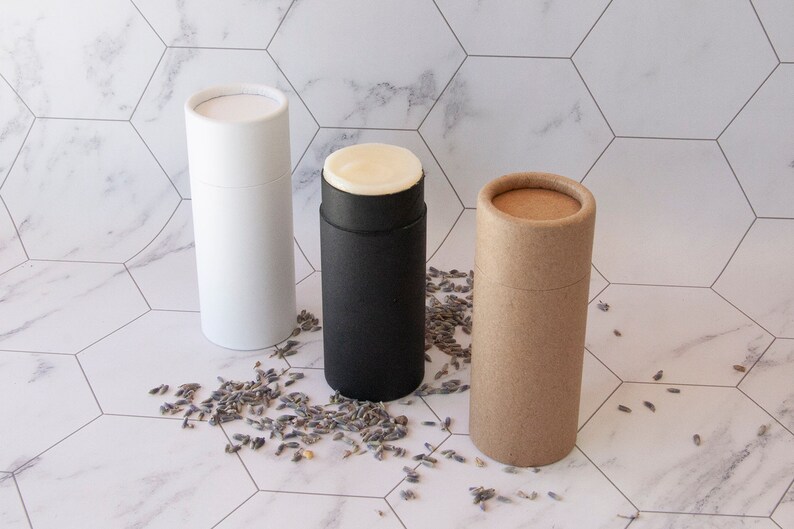 50 Eco Balm Tubes 2.5oz 70g - Biodegradable Natural Deodorant or ...