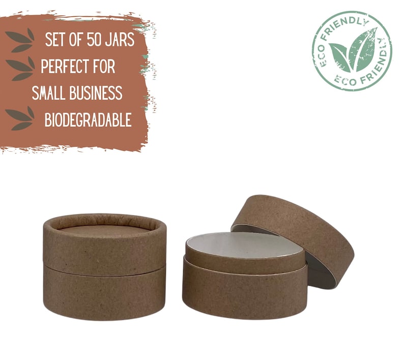 50 Wholesale Eco Packaging Jars .75 Oz 20 G, Cosmetic Packaging, Face ...