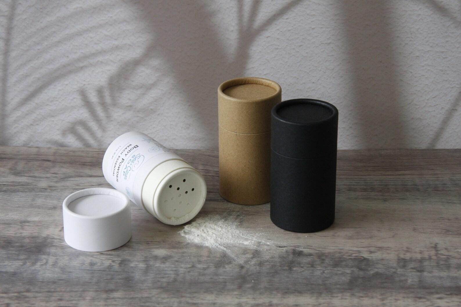6 Eco Packaging Powder Jars 2oz 60g - Eco Friendly Jars for Cosmetics ...