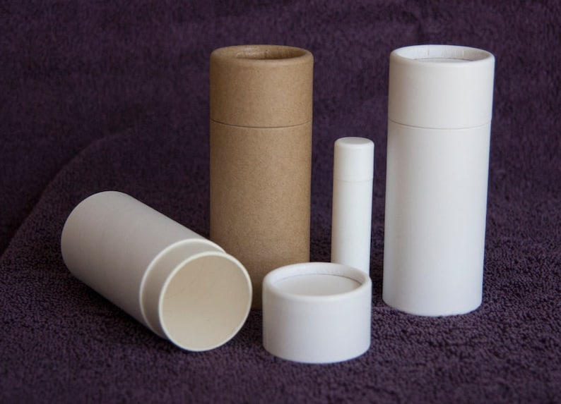 50 Eco Balm Tubes 2.5oz 70g - Biodegradable Natural Deodorant or ...
