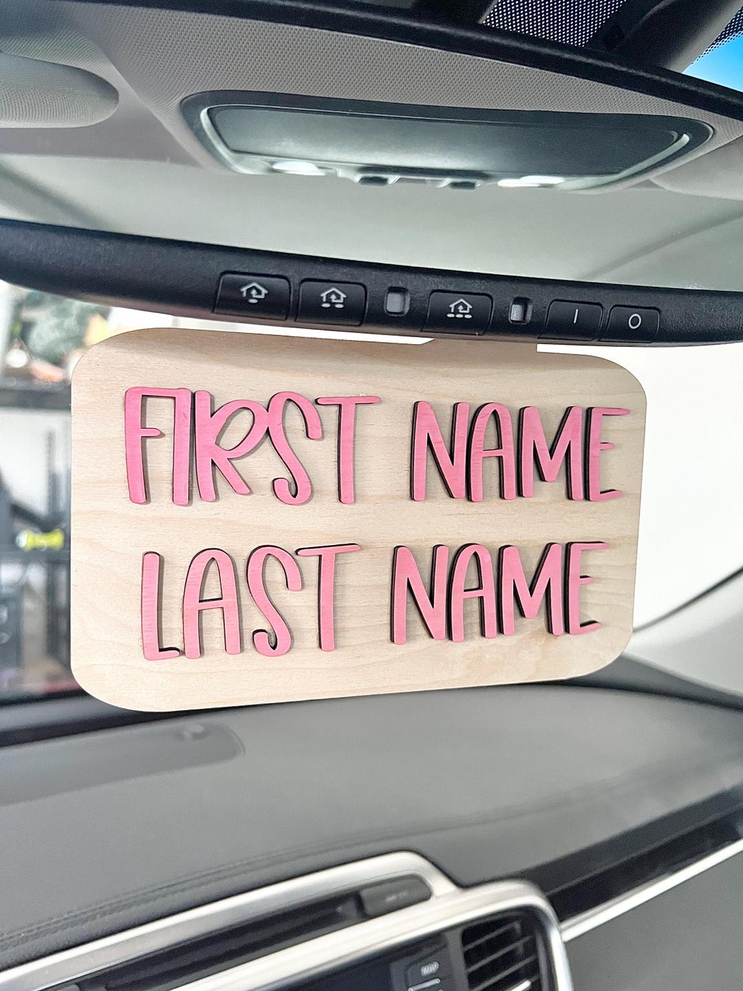 Personalized Carpool Name Tag | Back to School | Parent Pickup ...