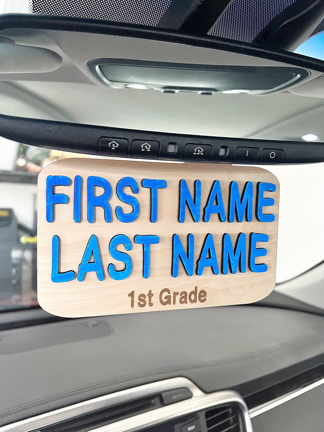 Personalized Carpool Name Tag | Back to School | Parent Pickup ...