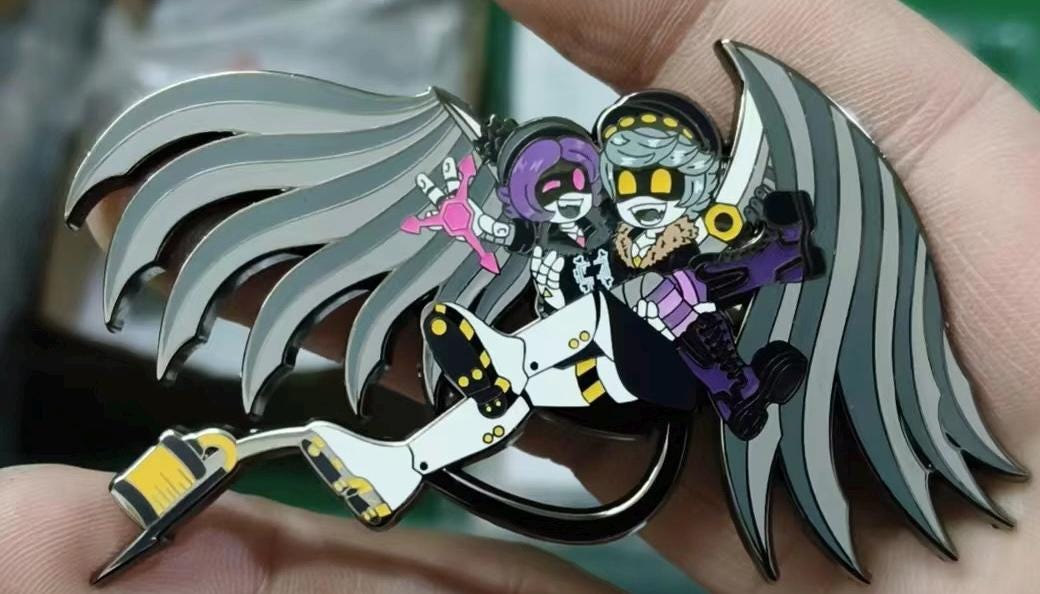 Murder Drones Pin - Etsy