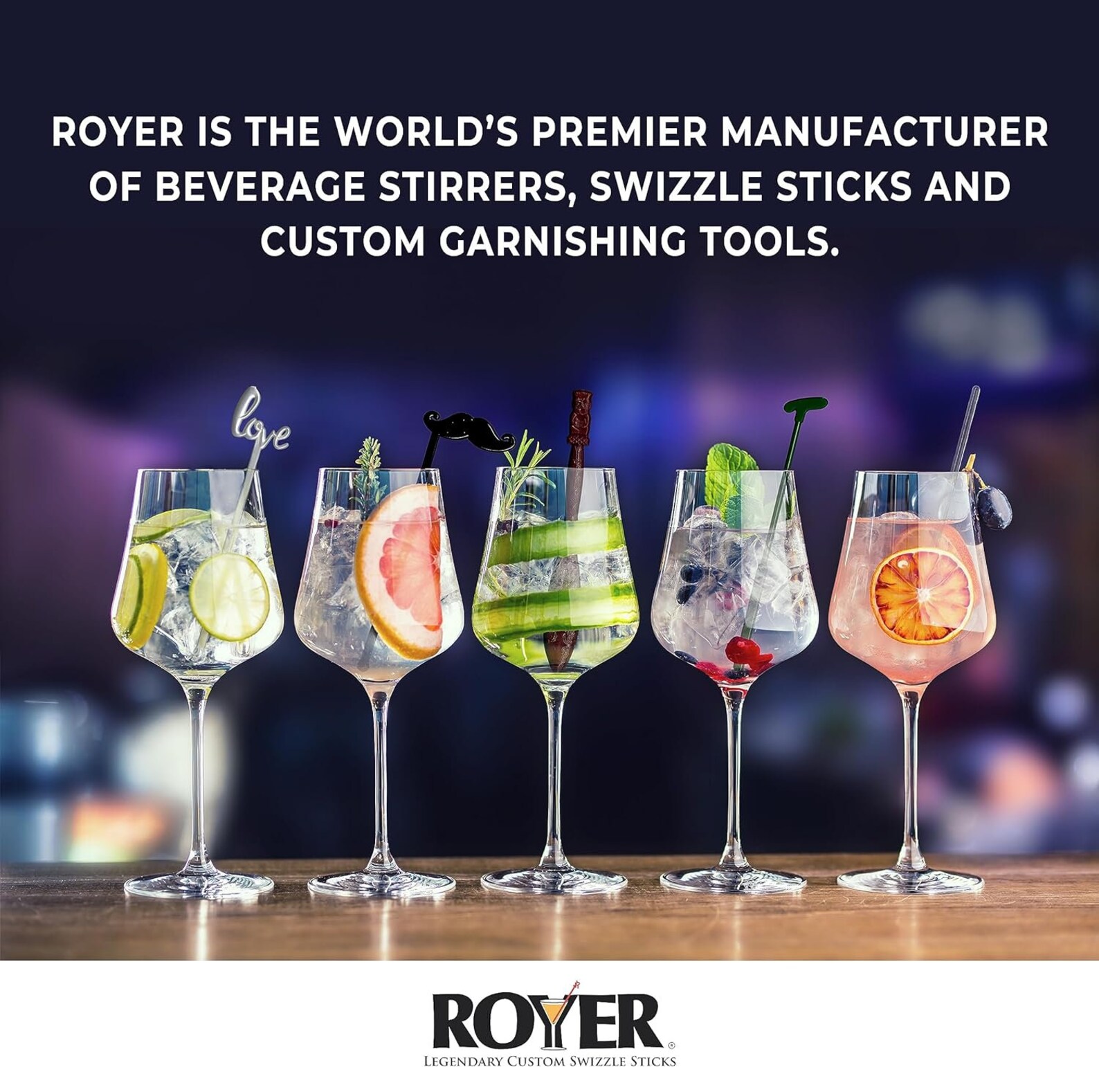 Tiki Pool Swizzle Sticks, Coffee and Cocktail Stirrers, Reusable ...