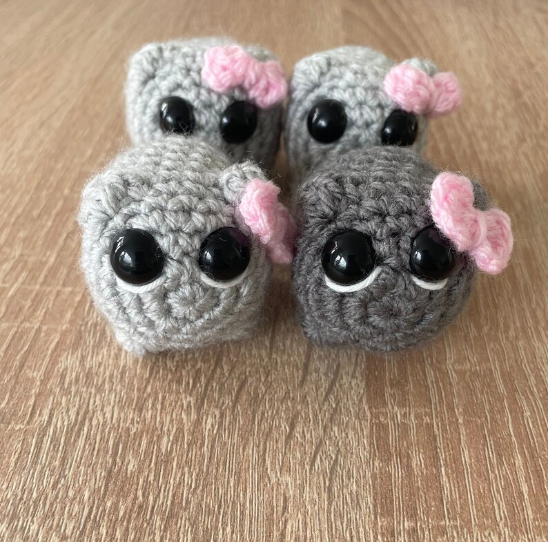 Sad Hamster Amigurumi Sad Hamster Meme Tiktok Hamster Crochet Hamster ...