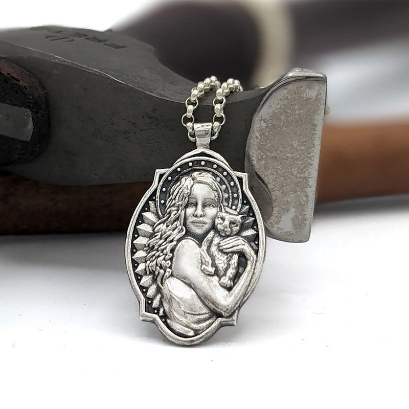 Patron Saint of Cats - Etsy