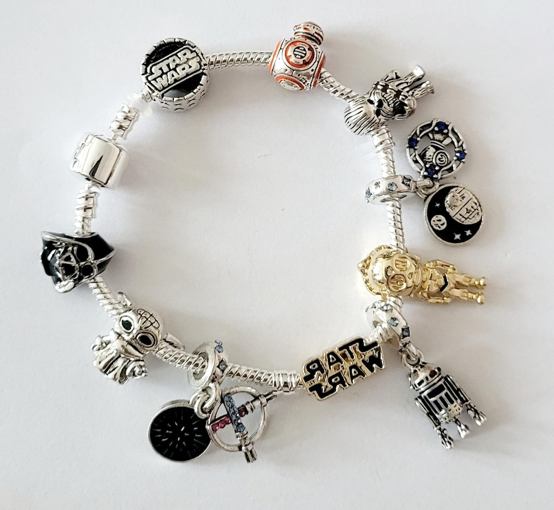 Star Wars Character Themed Bracelets Charms - Etsy