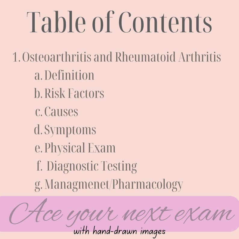 Osteoarthritis & Rheumatoid Arthritis - Digital Download the NP Guide ...