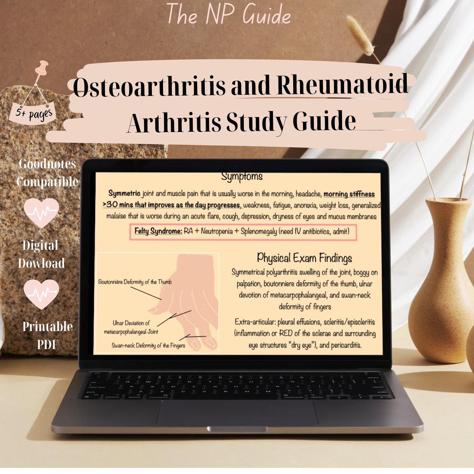 Osteoarthritis & Rheumatoid Arthritis - Digital Download the NP Guide ...