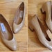 TAN 1970's 80's Vintage Solid Tan Light Brown Italian Designer Leather ...