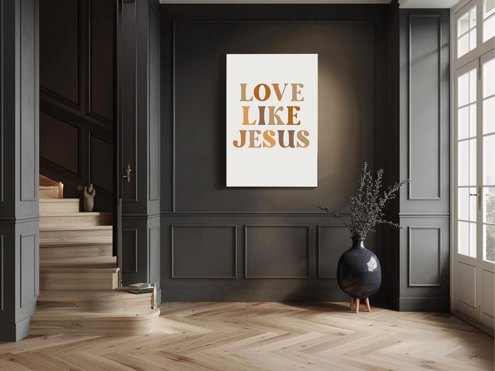 PRINTABLE Love Like Jesus, Instant Download, Christian Printable Art ...