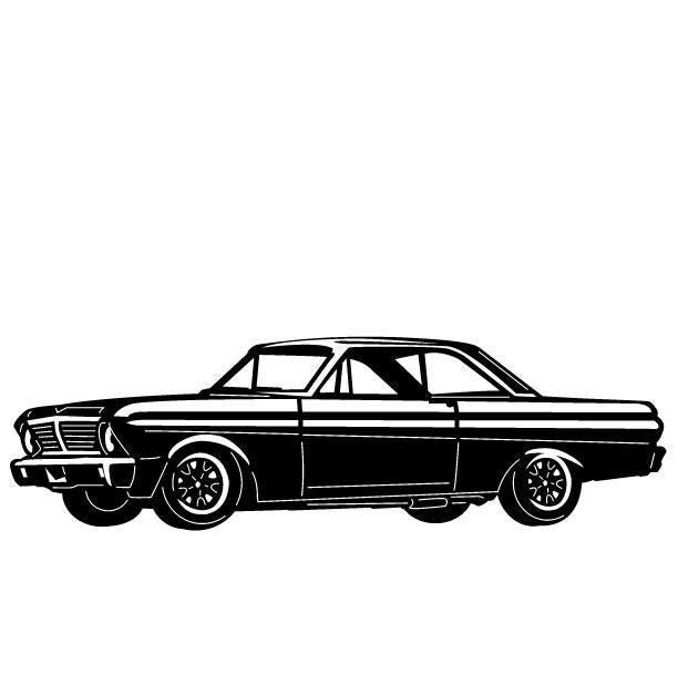 Ford Falcon DXF, SVG Ready to Cut File - Etsy