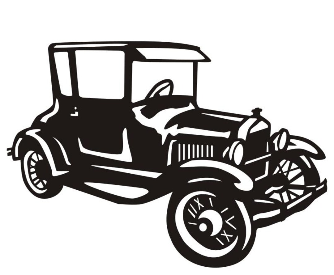1927 Ford Coupe DXF File Ready to Cut - Etsy