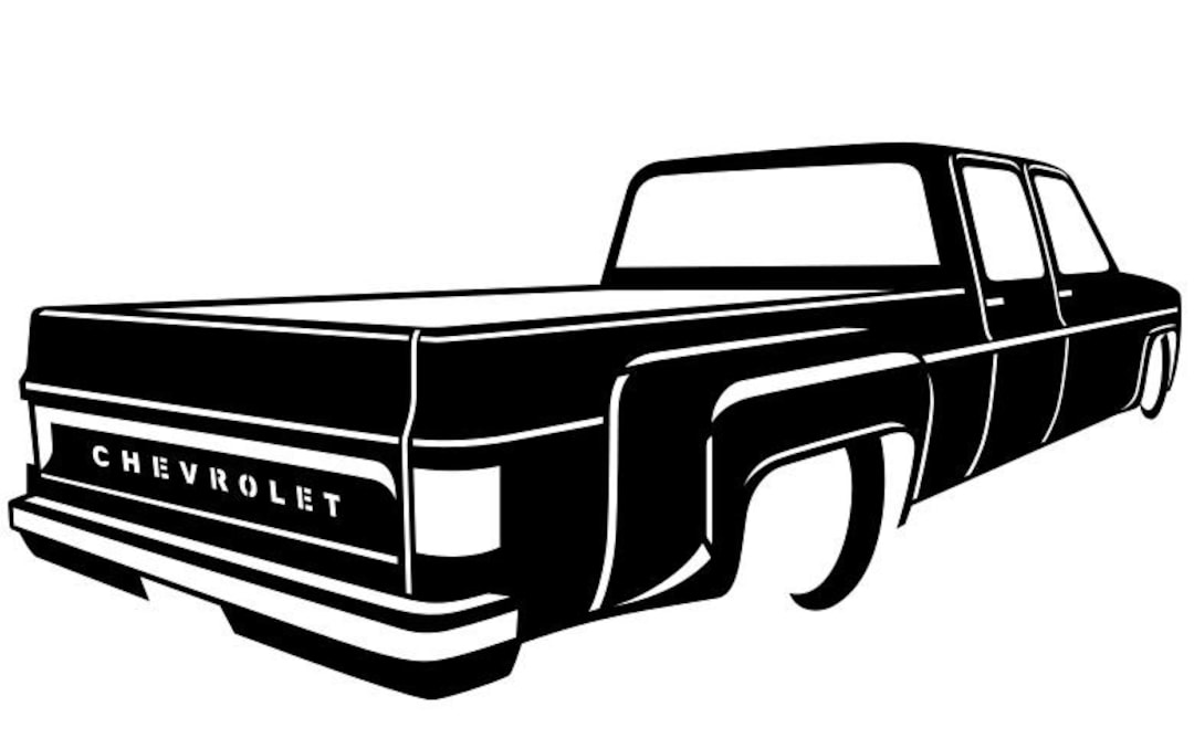 Chevy Dually DXF and SVG Ready Cut Files Plasma - Etsy