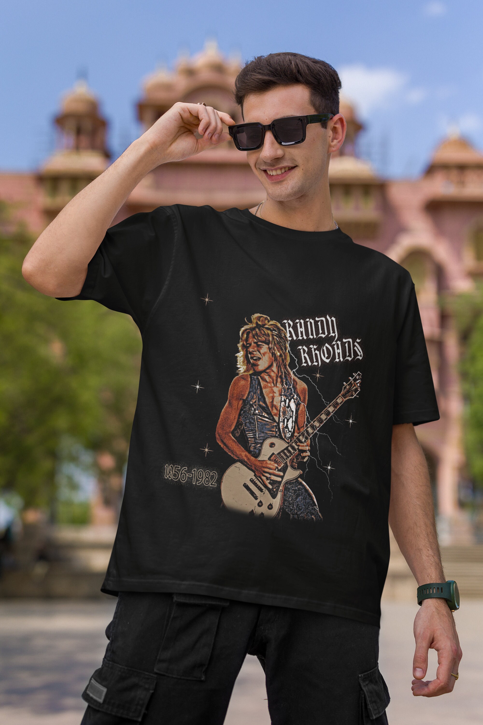 Randy Rhoads Tee, Randy Rhoads, High Quality Fabric, Randy Rhoads ...