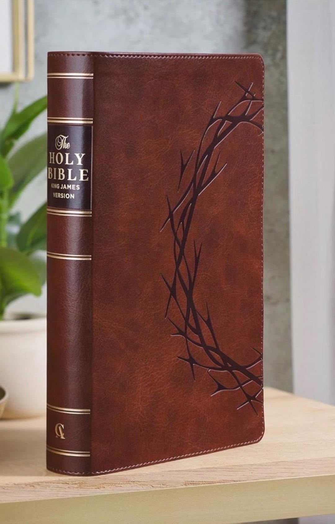 Personalized KJV Gian Print Red Letter Thimbed Indexed Bible - Etsy