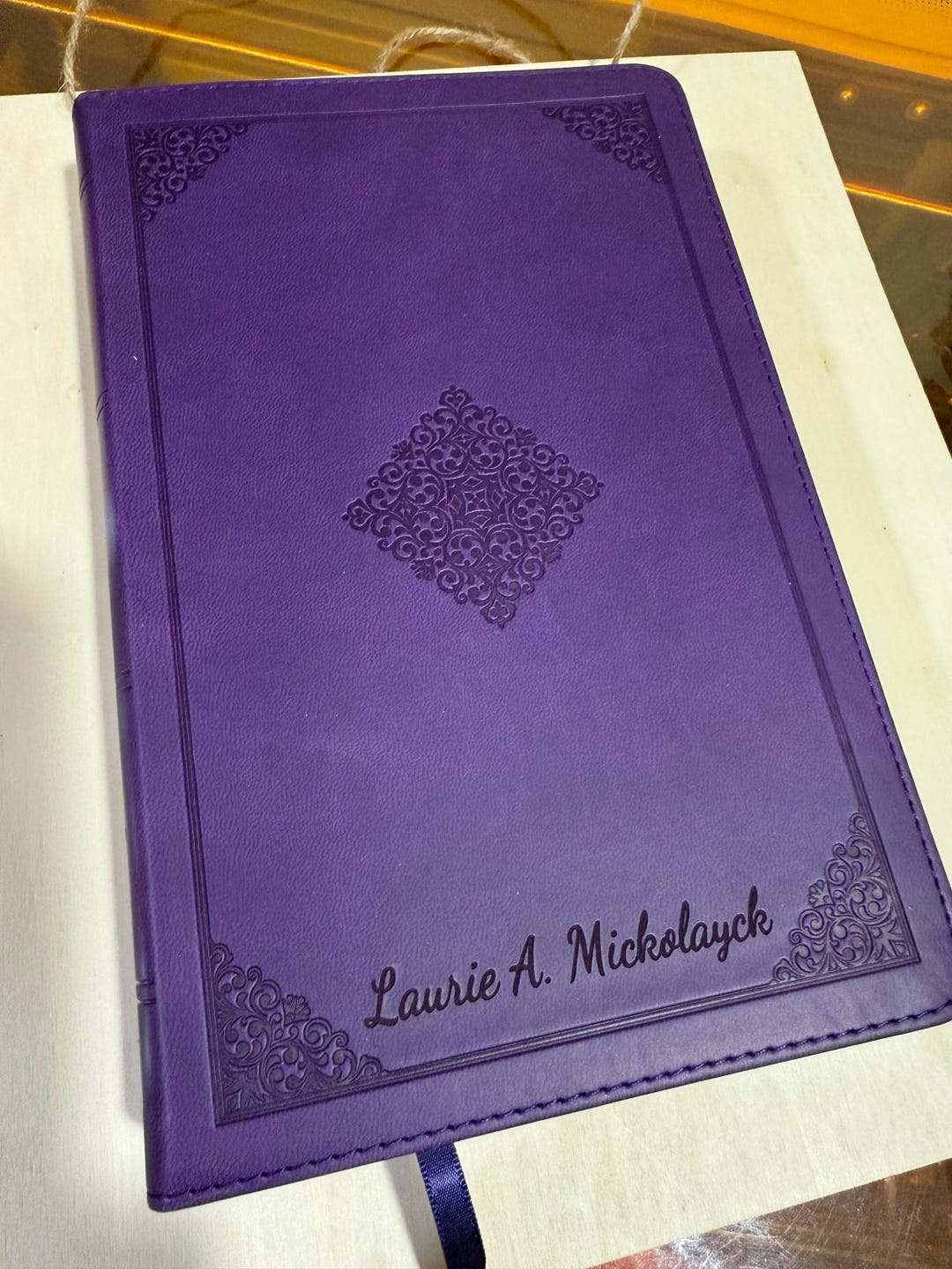 Personalized Only Teal Bible is Left. ESV Large Print Personal Size ...