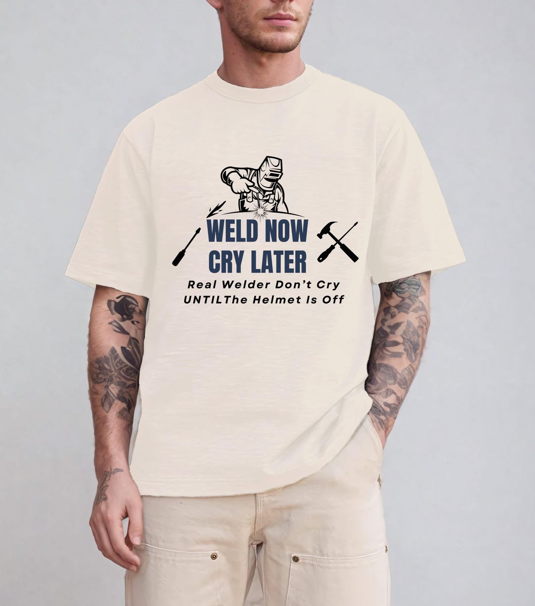 Weld Now Cry Later Tee, Funny Welder Shirt, Unisex Work T-shirt - Etsy