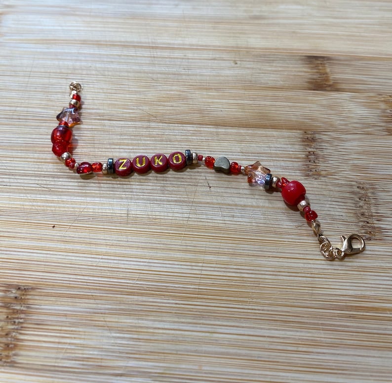 Avatar: the Last Airbender- Zuko Bracelet - Etsy