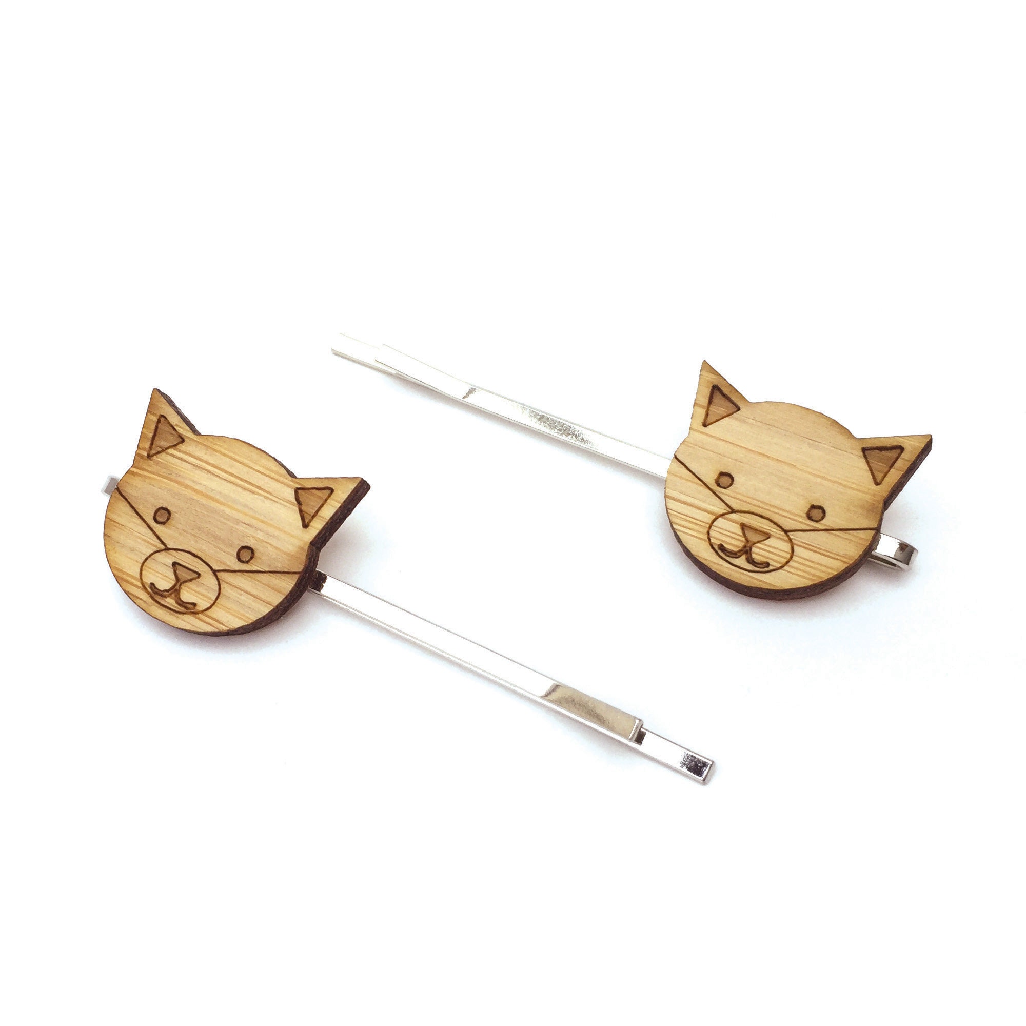 Little Fox. Fox Hair Pin. Hair Pin. Hair Clip. Hair Accessories. Hair ...