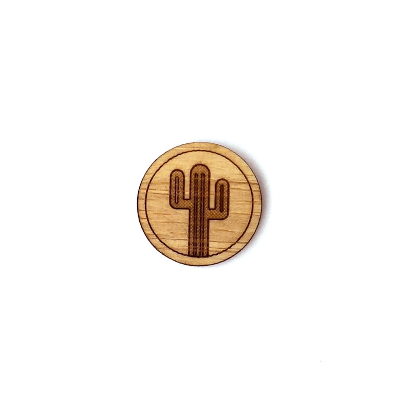 Cactus Pin - Etsy