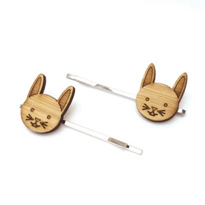 Little Bunny. Bunny Hair Pin. Rabbit Hair Pin. Hair Pin. Hair Clip ...