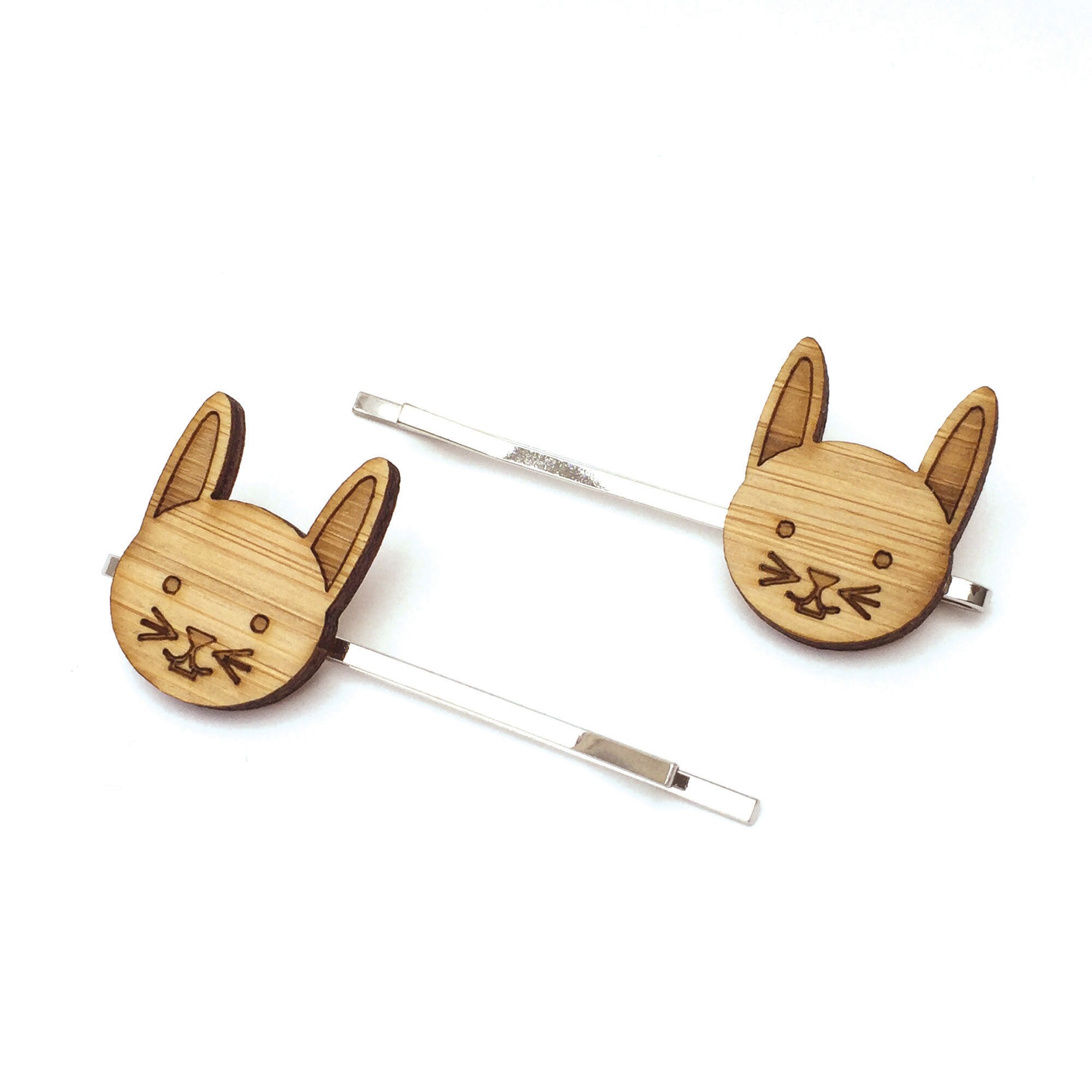 Little Bunny. Bunny Hair Pin. Rabbit Hair Pin. Hair Pin. Hair | Etsy