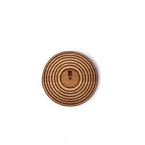 Record Pin. Vinyl Record Pin. Wood Tie Pin. Wood Lapel Pin. Tie Pin ...