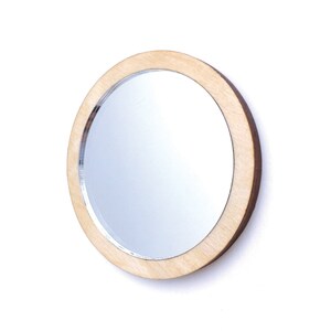 Hello Beautiful Pocket Mirror. Pocket Mirror. Wood Mirror. Mirror ...