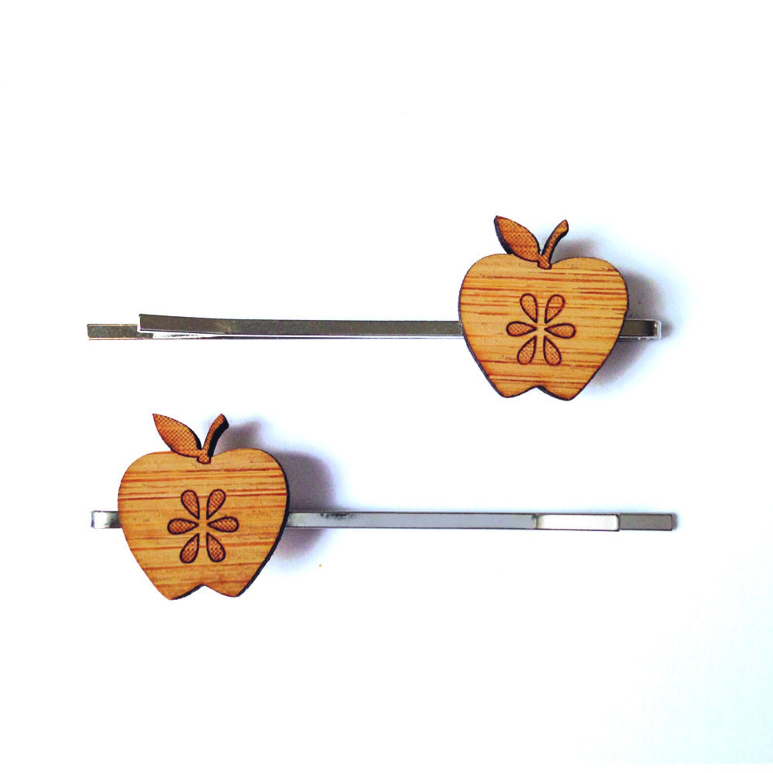 Little Apples. Apple Hair Pin. Hair Pin. Hair Clip. Hair | Etsy