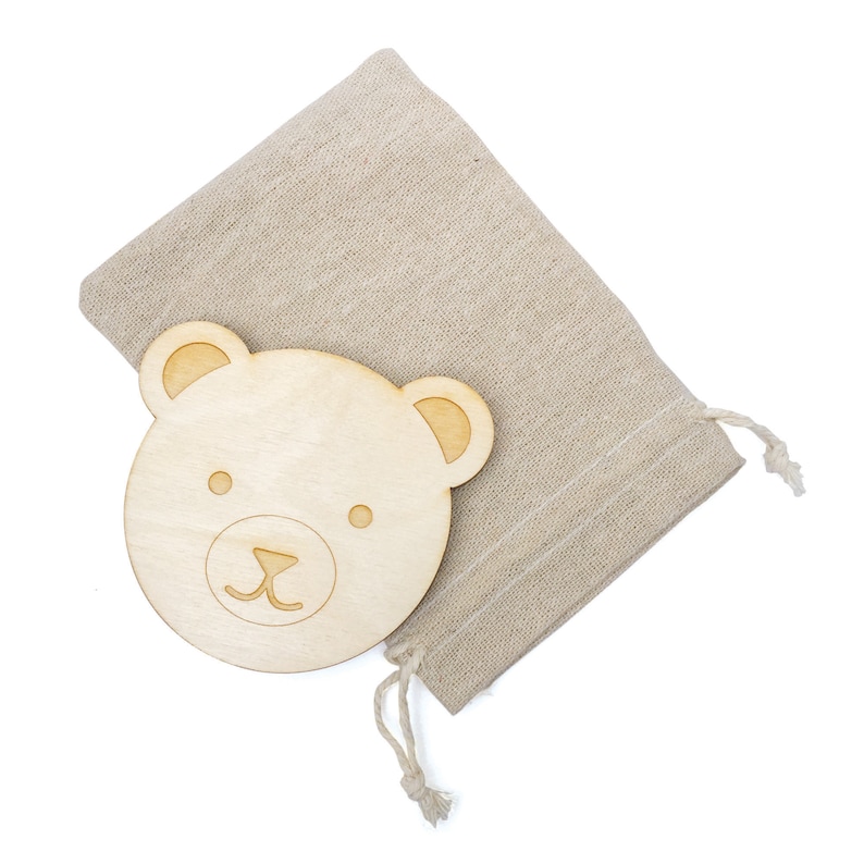 Teddy Bear Pocket Mirror. Pocket Mirror. Wood Mirror. Mirror. - Etsy