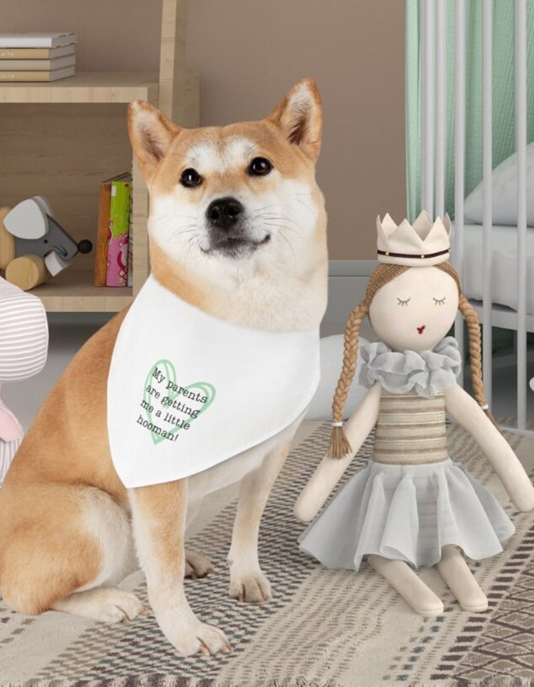 My Parents Are Getting Me A Little Hooman Pet Bandana Collar - Big ...