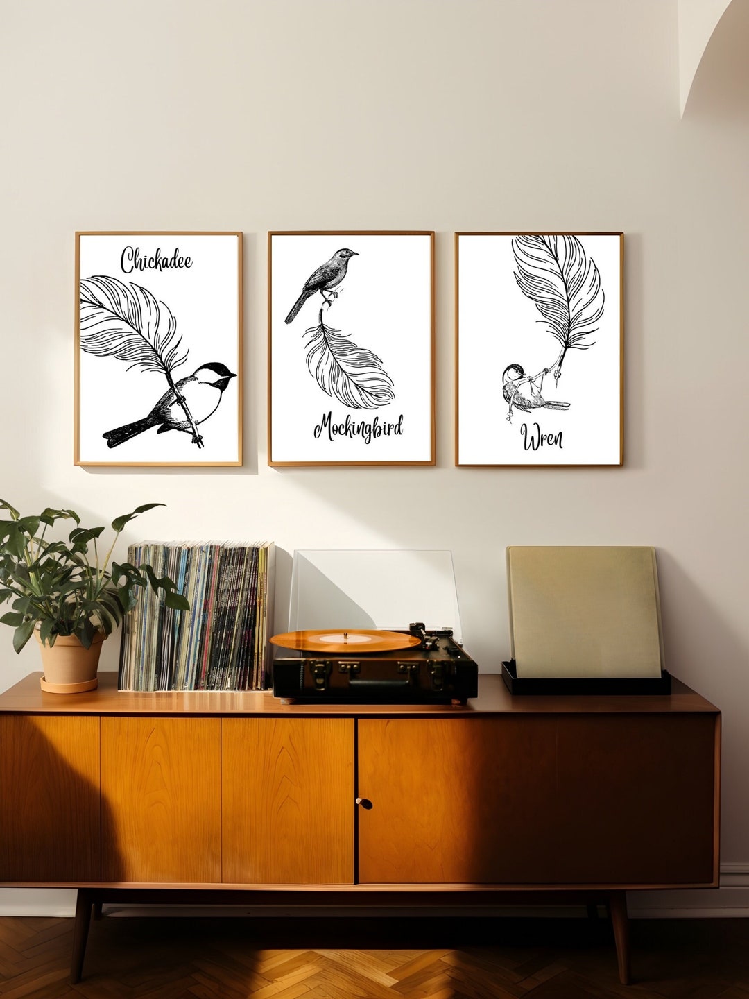 Three Bird Prints - Digital Download - Etsy