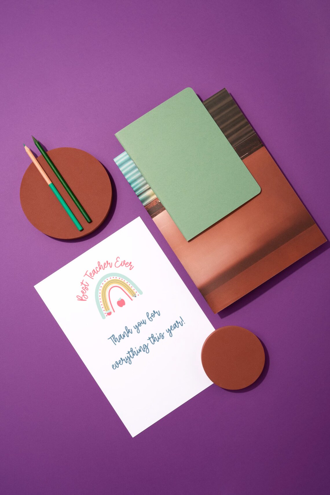 Best Teacher Ever Digital Download Printable - Instant Print Teacher ...