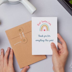 Best Teacher Ever Digital Download Printable - Instant Print Teacher ...