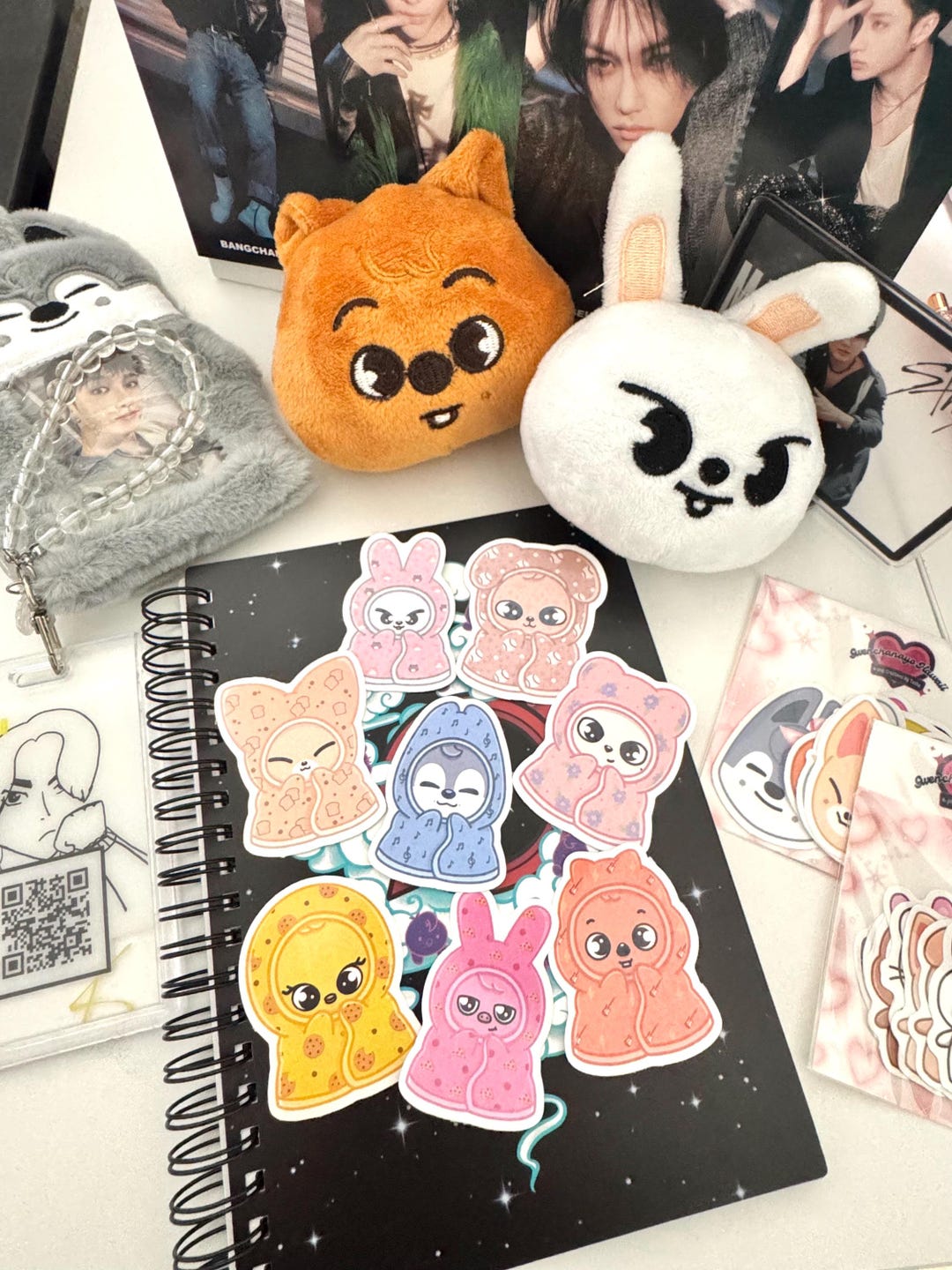 Stray Kids OT8 Cute Cozy Sticker Pack - Etsy