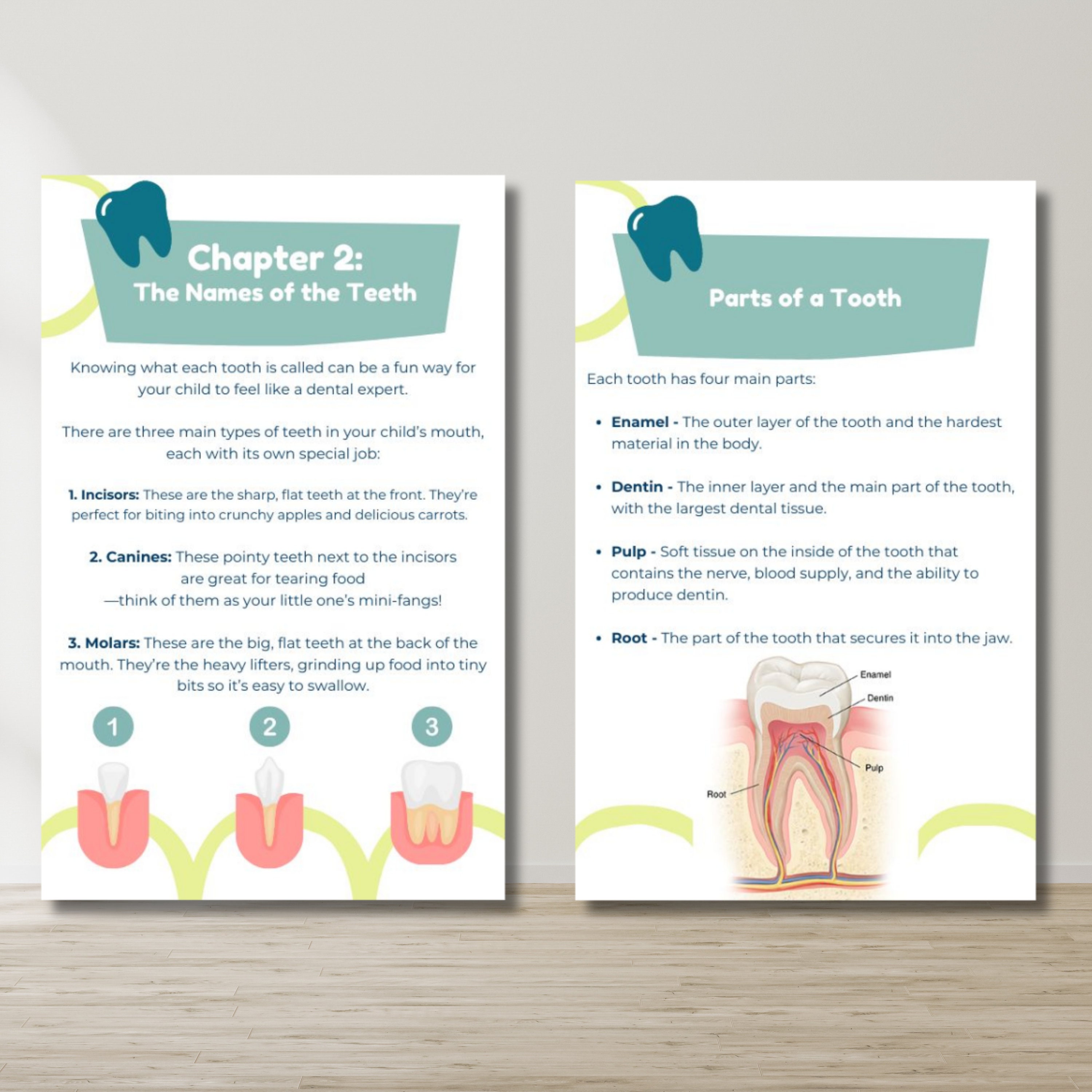 Tooth Fairy Ebook Tooth Tracker Printable Instant Download for Parents ...
