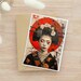 Japandi Digital Card Template and Japanese Wall Art Digital Print Gift ...