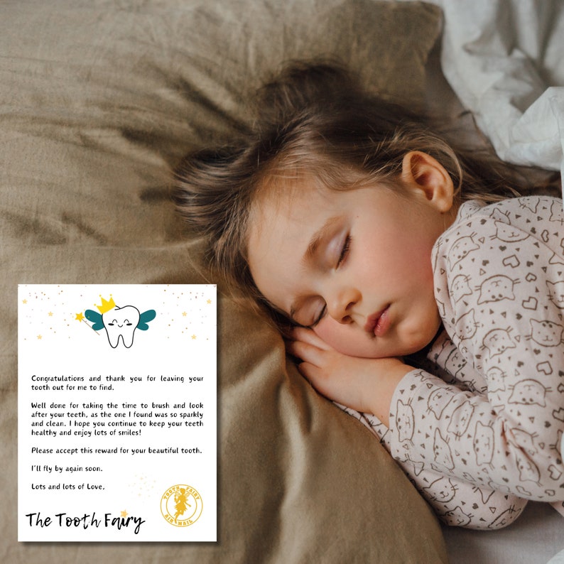 Editable Tooth Fairy Letter Canva Upload Instant Download Printable - Etsy