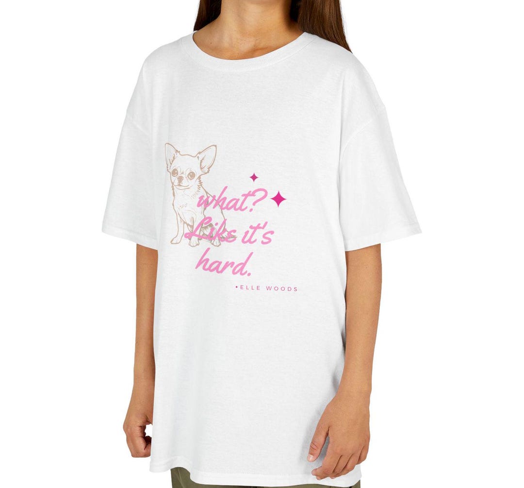 Legally Blonde, Bruiser Inspired T Shirt Cute Kids Tee, Funny Chihuahua ...