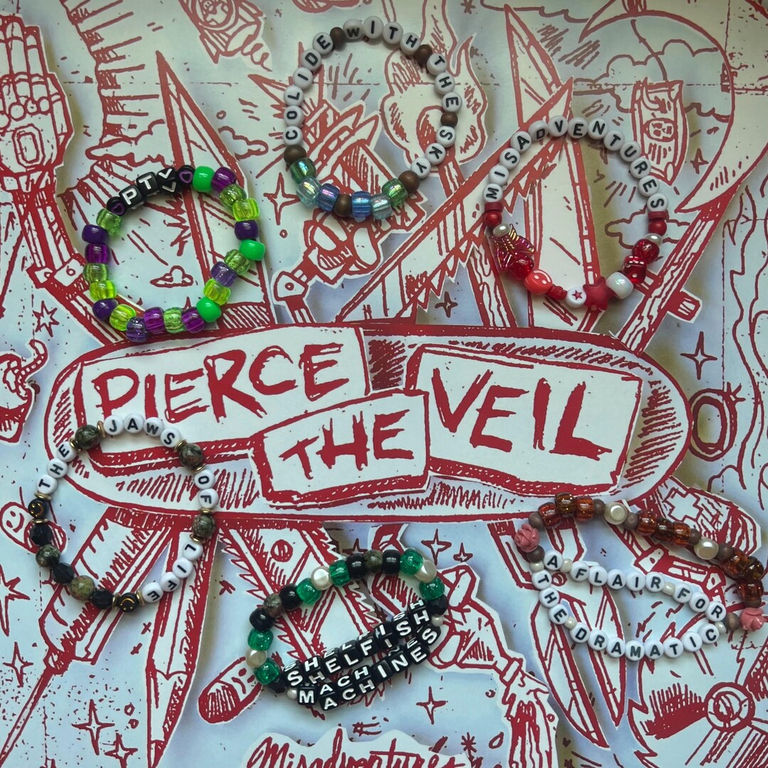 Pierce the Veil: Album Inspired Bracelets - Etsy