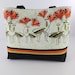 Praying Mantis Shoulder Bag Lily Garden Purse Summer Flowers Handbag ...