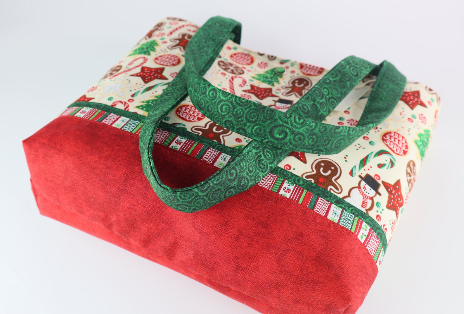 Holiday Sugar Cookies Shoulder Bag Gingerbread Purse Christmas Tree ...