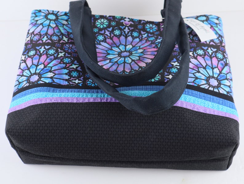 Stained Glass Window Shoulder Bag Mosaic Handbag Mandala Purse | Etsy