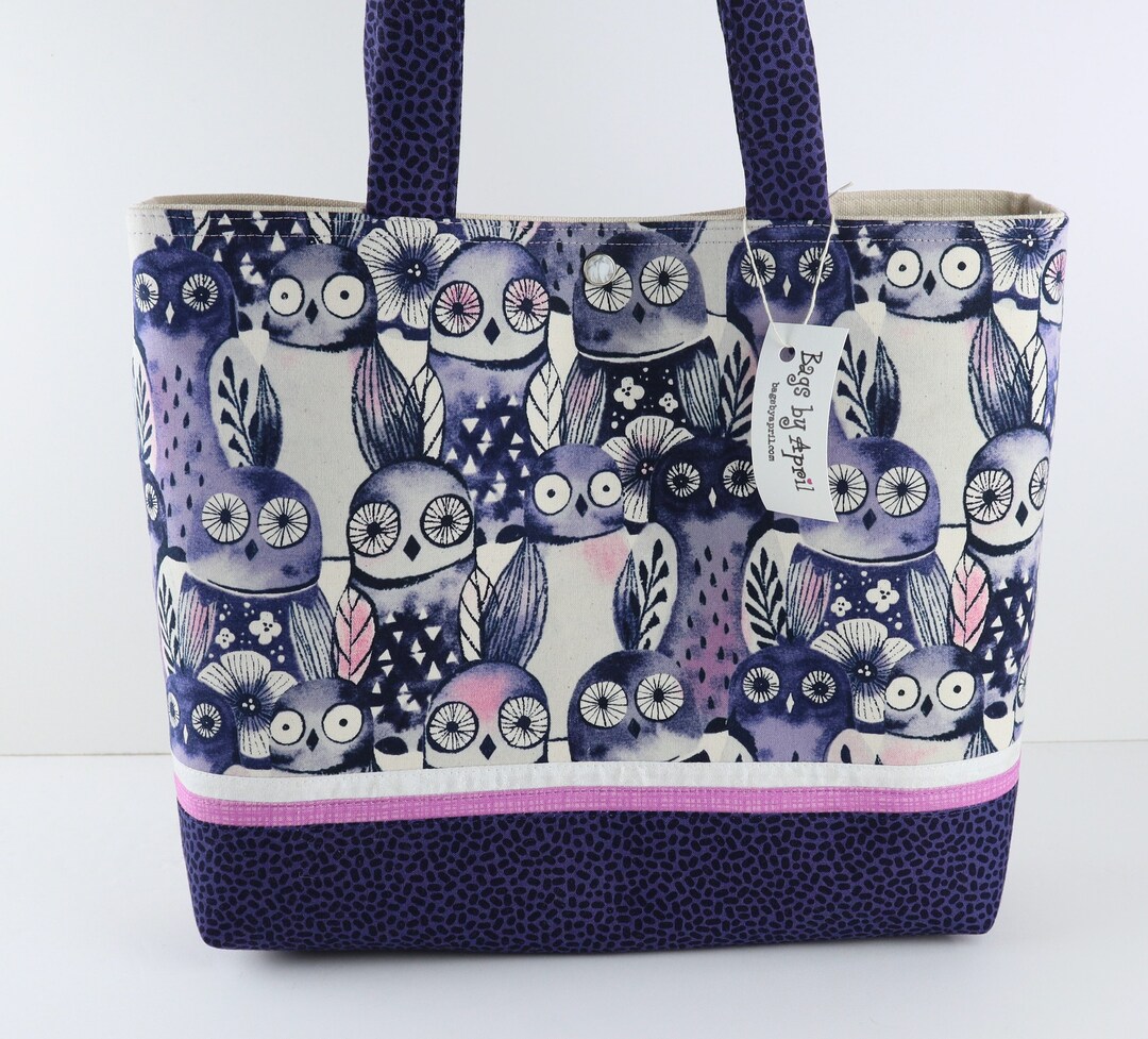 Twilight Owls Shoulder Bag Purse Owl Handbag Tote - Etsy